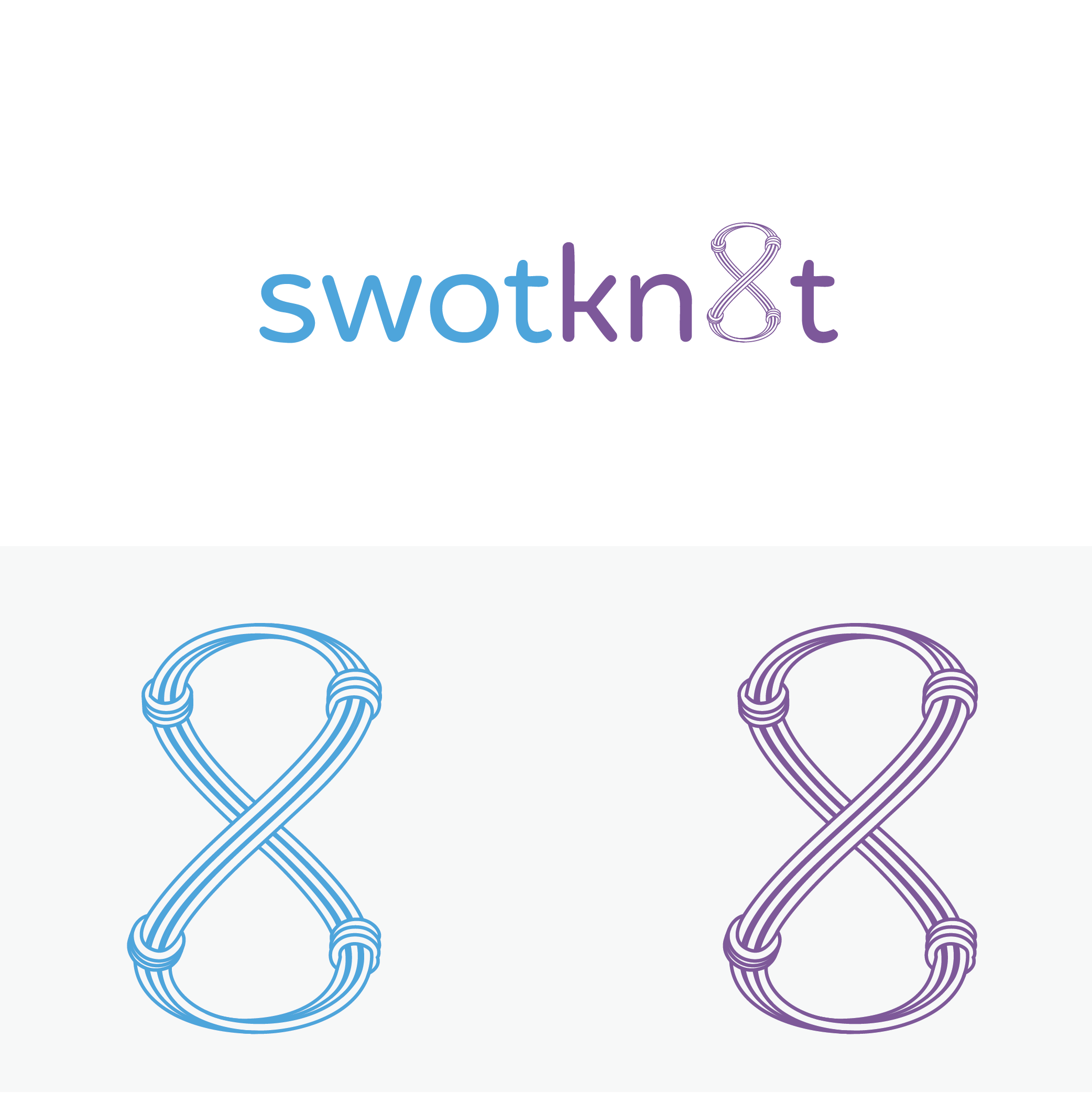 swotknot and whatnot logo for connection, a Logo & Identity project by ...