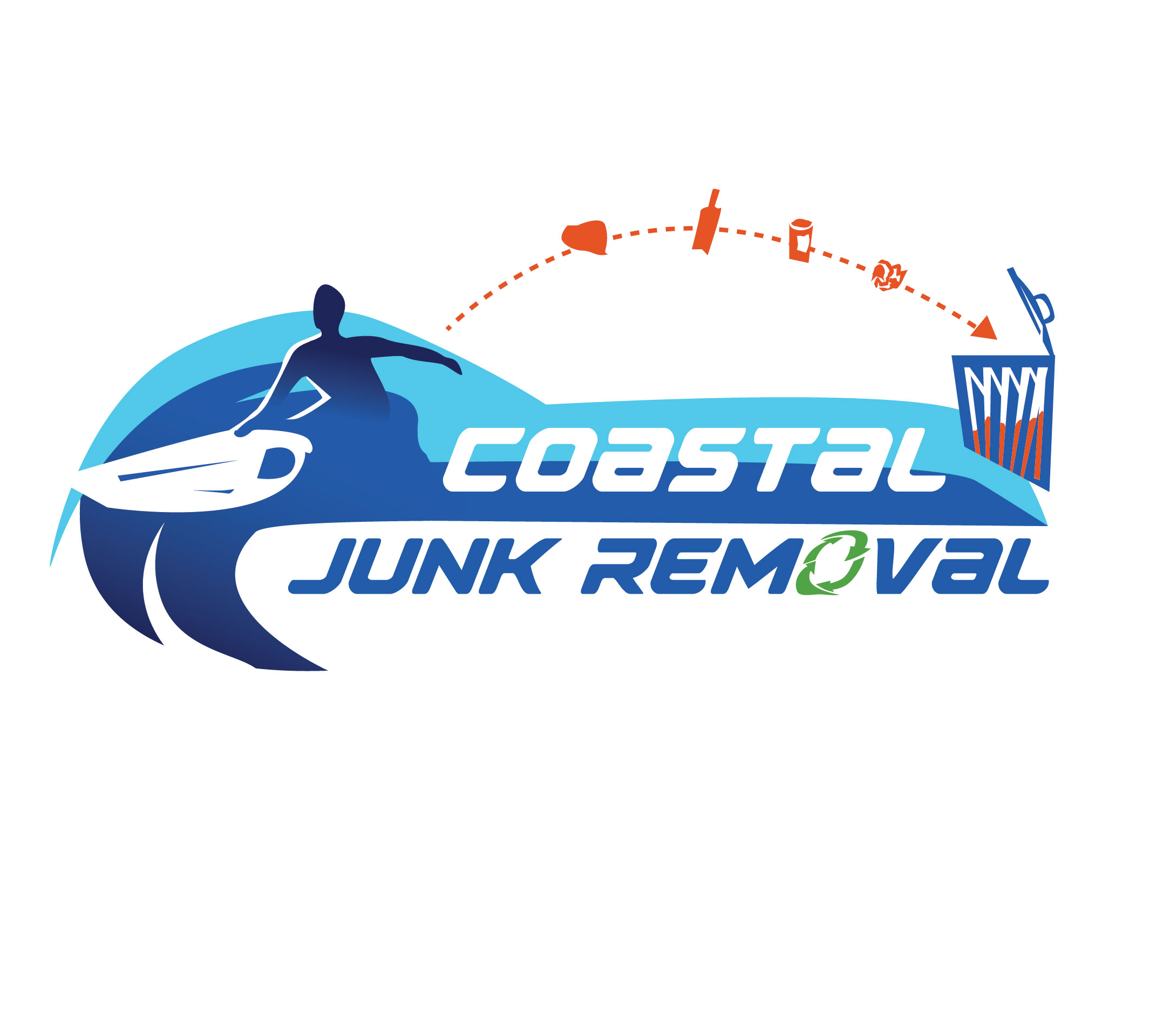 Custom logo design for new junk removal business, a Logo & Identity ...