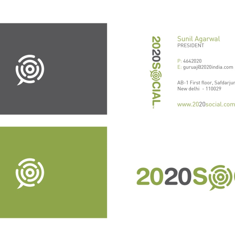 A Logo & Identity Design project by 2020social on crowdspring