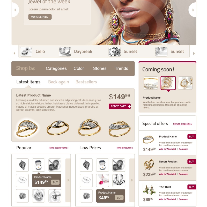 A Web & Mobile Design project by Belladiva on crowdspring