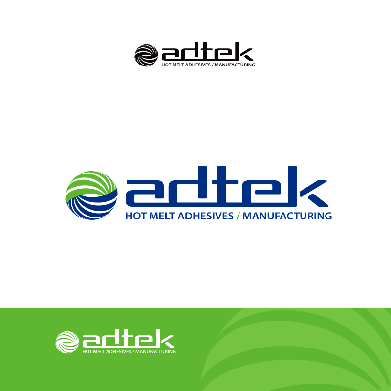 Logo Redesign for Adtek. A hot melt adhesive manufacturer, a Logo ...