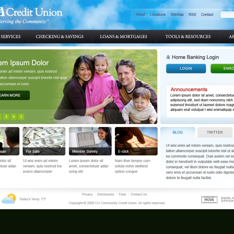 A Web & Mobile Design project by Trabian on crowdspring