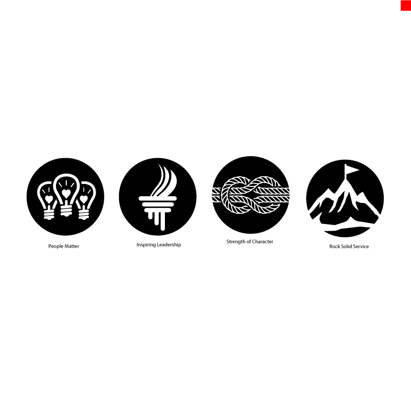 Core Values Symbols, a Art & Illustration project by dlove415 | crowdspring