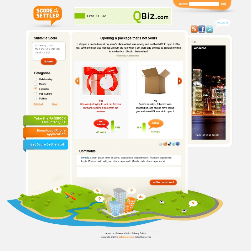 A Web & Mobile Design project by curiousloop on crowdspring