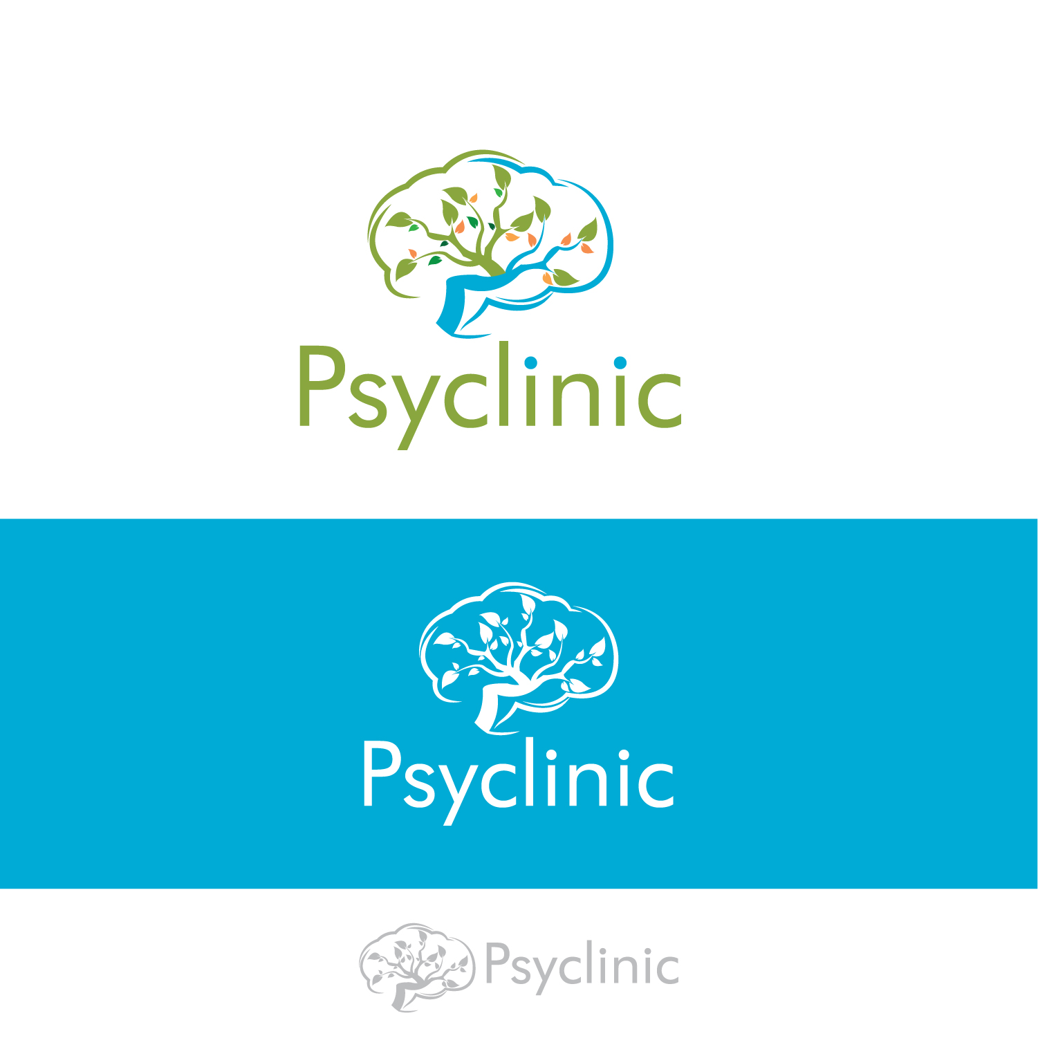Create a logo for PSYCLINIC, a psychology and psychiatry clinic., a ...