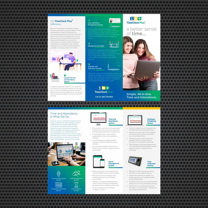 A Business & Advertising Design project by TimeClock_Plus on crowdspring