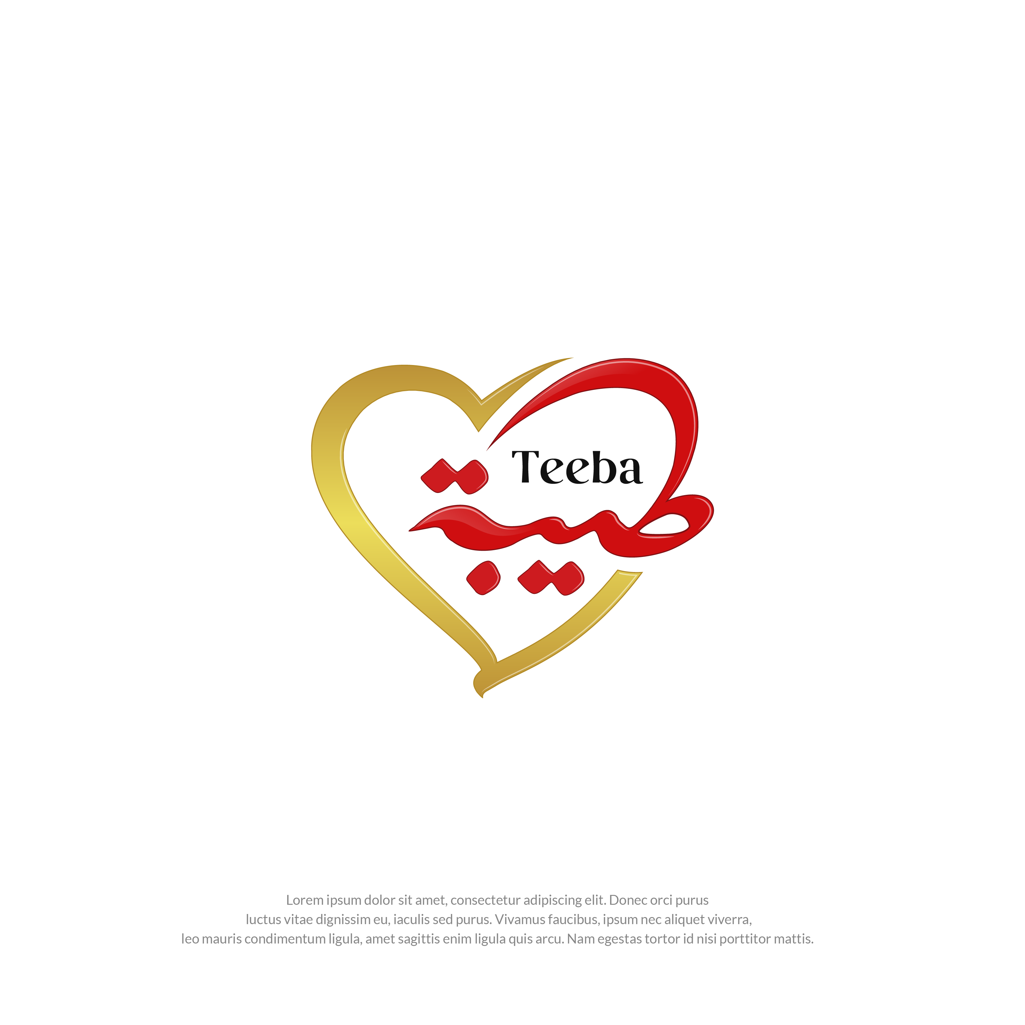 Improve and develop logo design for (طيبة) in Arabic, (Teeba) in ...