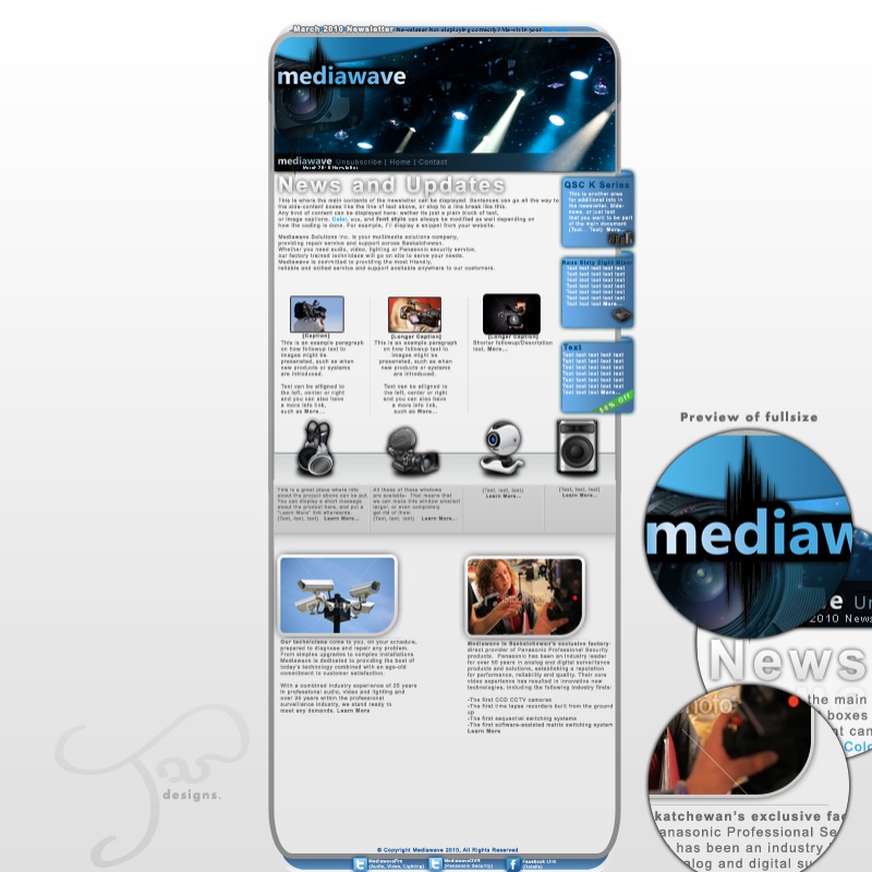 A Web & Mobile Design project by Mediawave on crowdspring