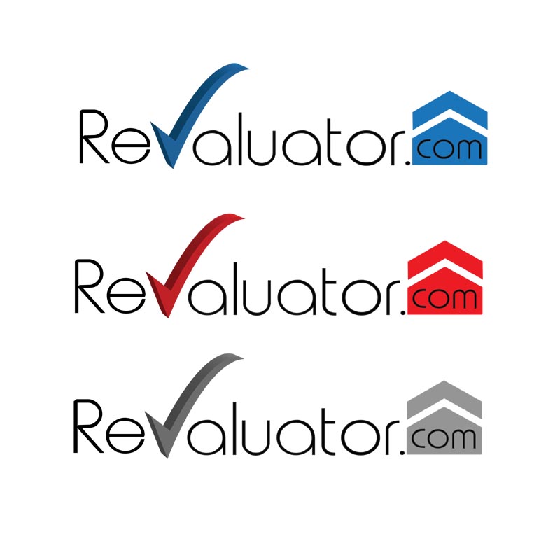 ReValuater.com Real Estate Valuation Service, a Logo & Identity project ...
