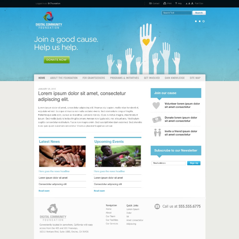 A Web & Mobile Design project by DCFNE on crowdspring