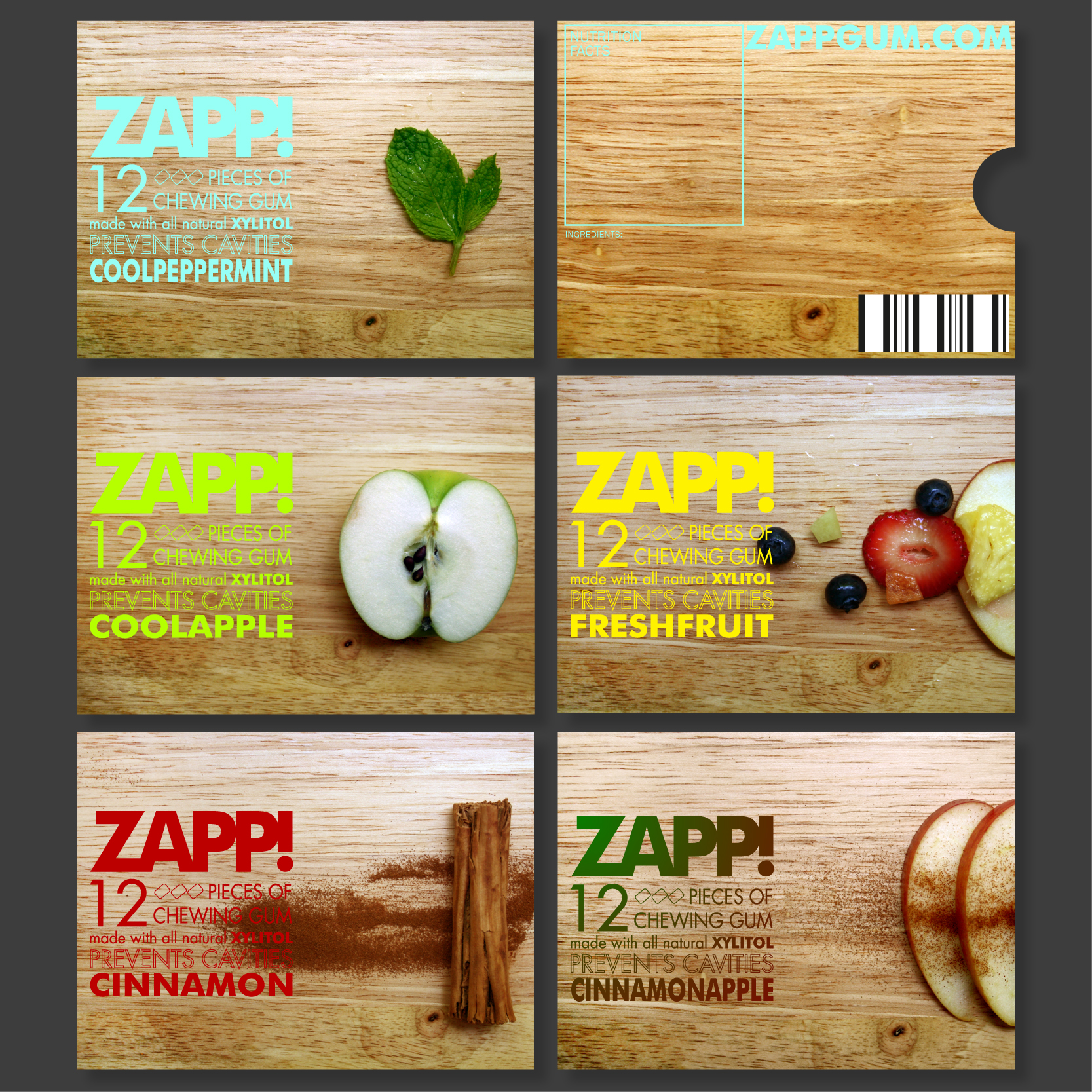 NEW Zapp! Gum Packaging Design Your Design Could Be Seen by Millions, a ...