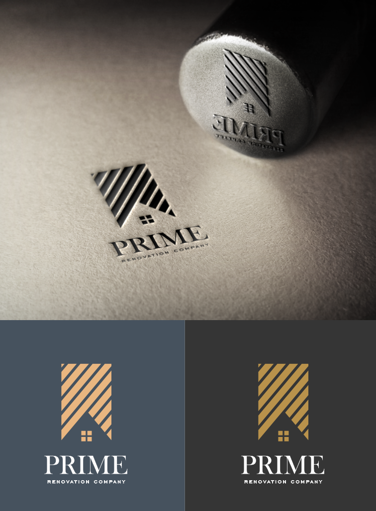 Prime Construction Design, a Logo & Identity project by Overproof100 ...