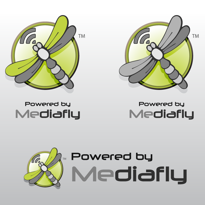 Logos for a Mediafly product line, a Logo & Identity project by ...