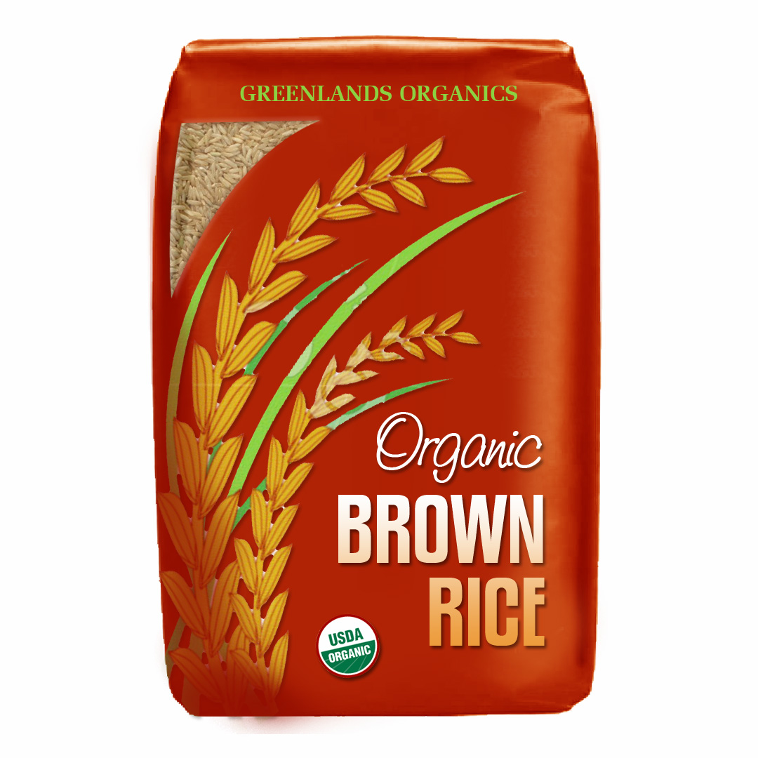 GREENLANDS Organic Brown Rice, a Product & Packaging project by glo2013 ...
