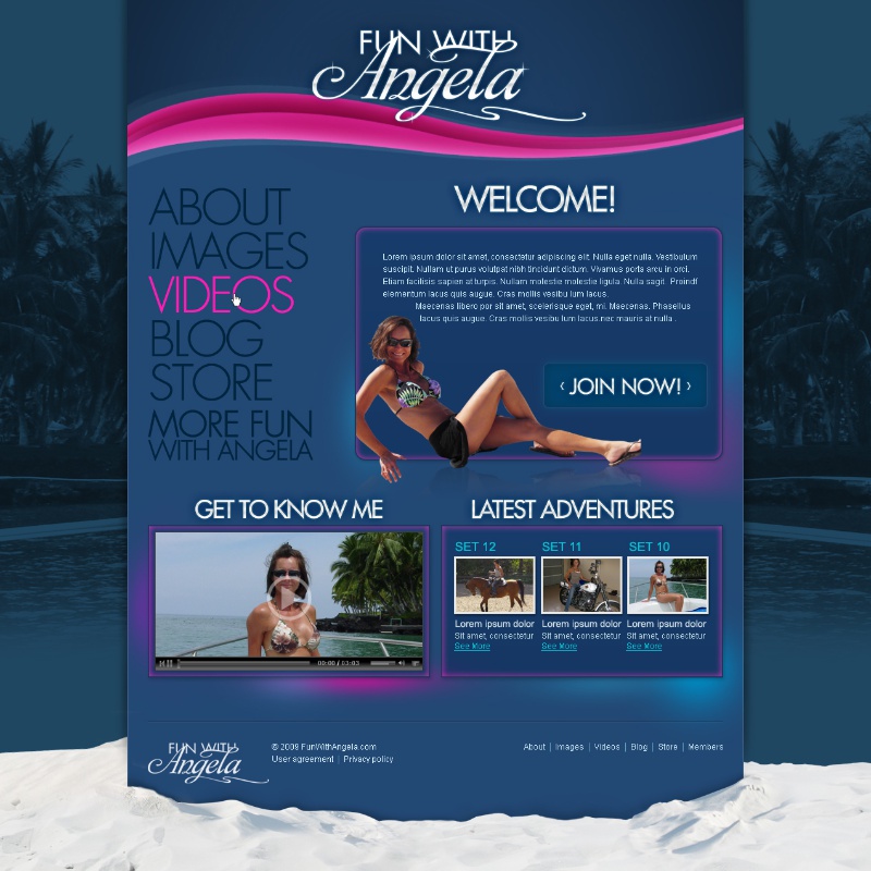 A Web & Mobile Design project by Krichmusic on crowdspring