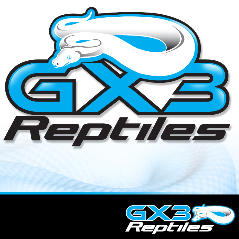 Gx3 Reptiles Logo, a Logo & Identity project by GGarton | crowdspring