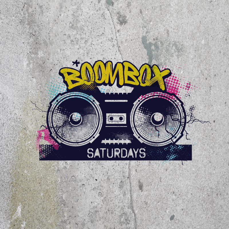 Boombox Saturdays, a Logo & Identity project by melowendt | crowdspring