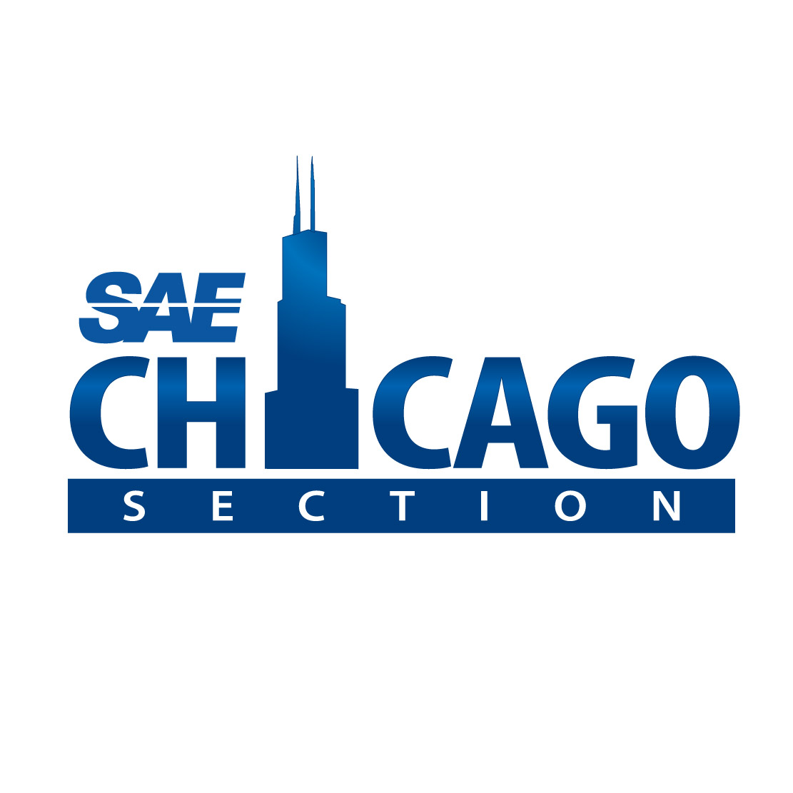 Logo for SAE Chicago Section (Society of Automotive Engineers), a Logo ...
