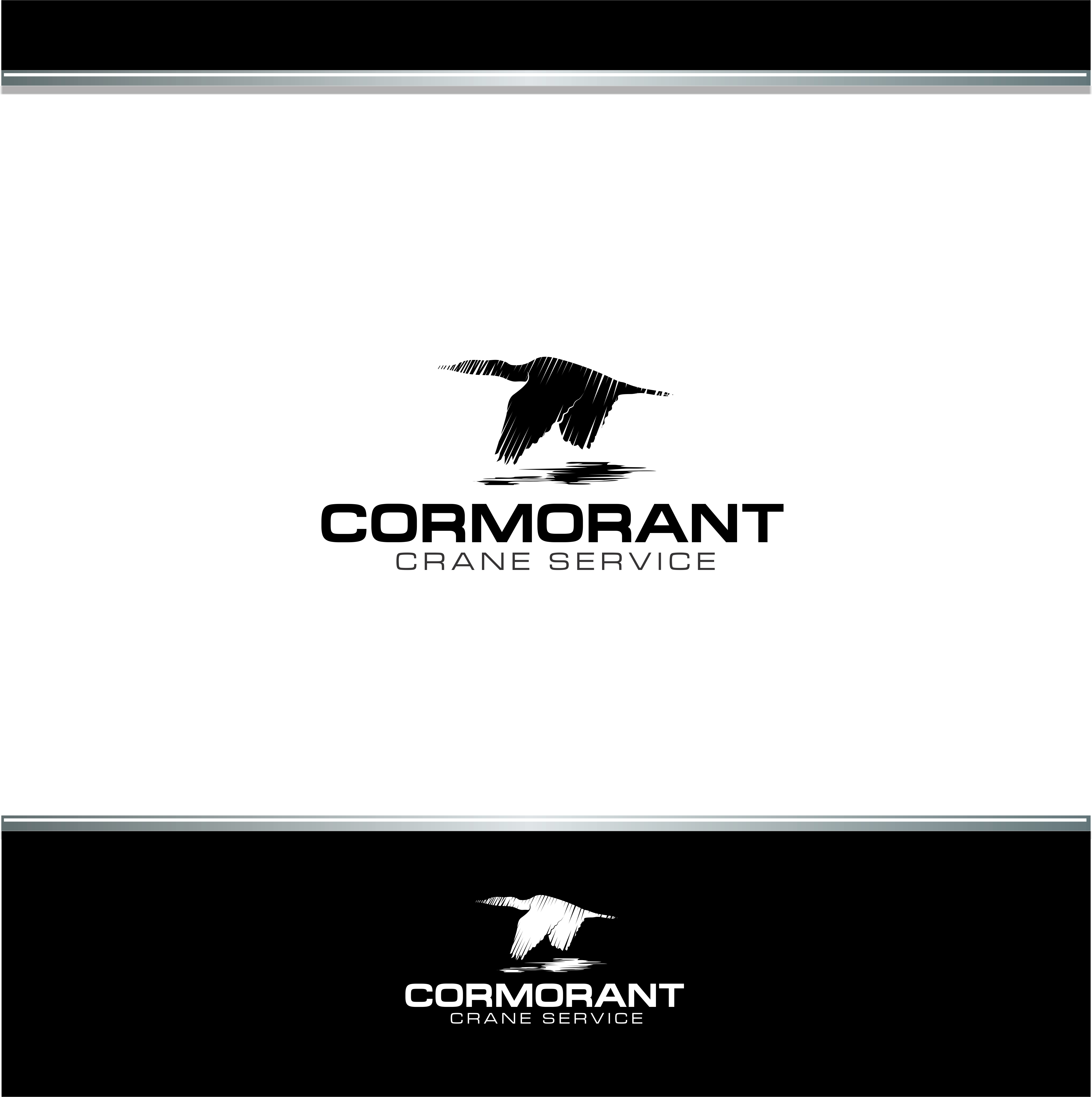 Cormorant Crane Service, a Logo & Identity project by jcshapka ...