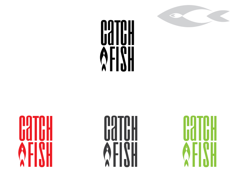 'Catch Fish' Apparel logo design, a Logo & Identity project by ...