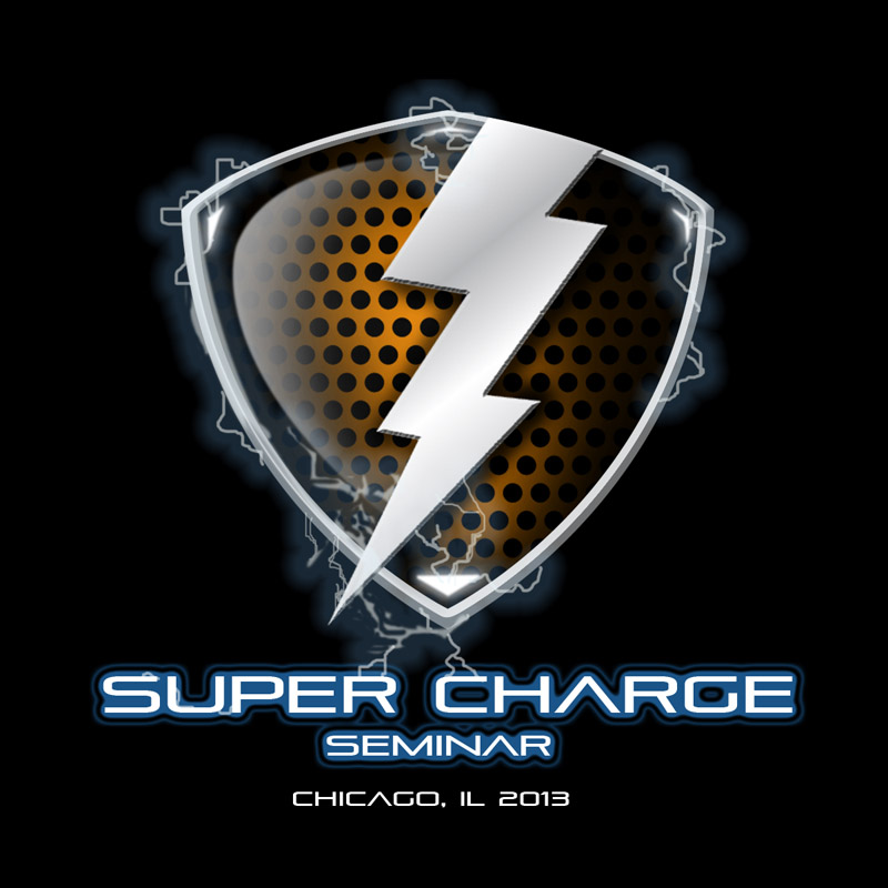 Super Charge Seminar, a Logo & Identity project by mattlloyd | crowdspring