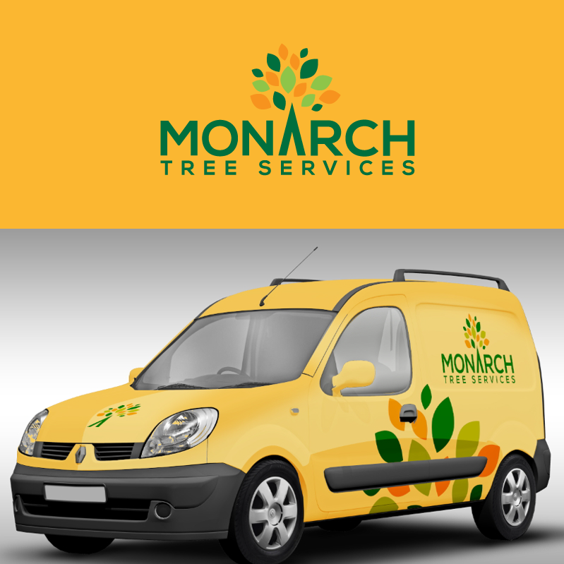 Monarch Tree Services Logo, a Logo & Identity project by ...