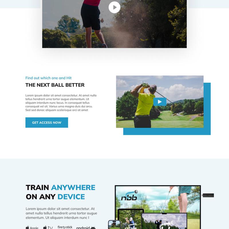 A Web & Mobile Design project by NextBallBetter on crowdspring