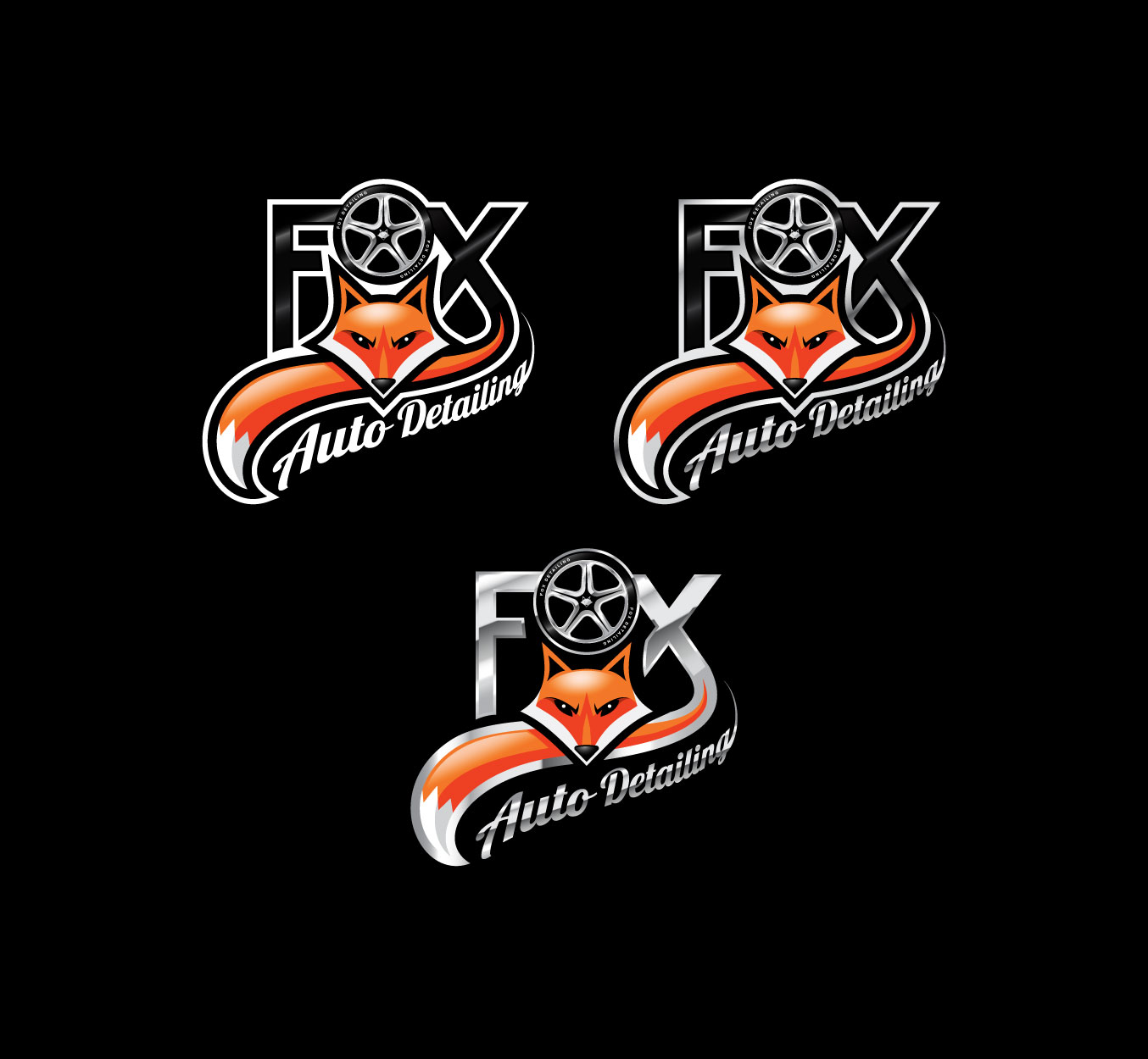 Fox Mobile Detailing, a Logo & Identity project by superdude1534 ...