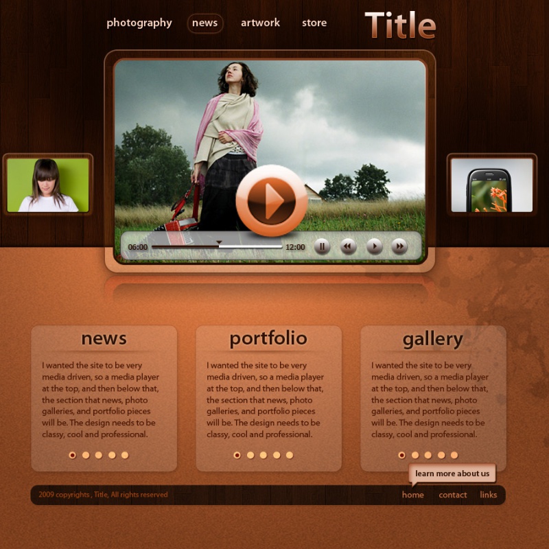 A Web & Mobile Design project by michaelanthony on crowdspring