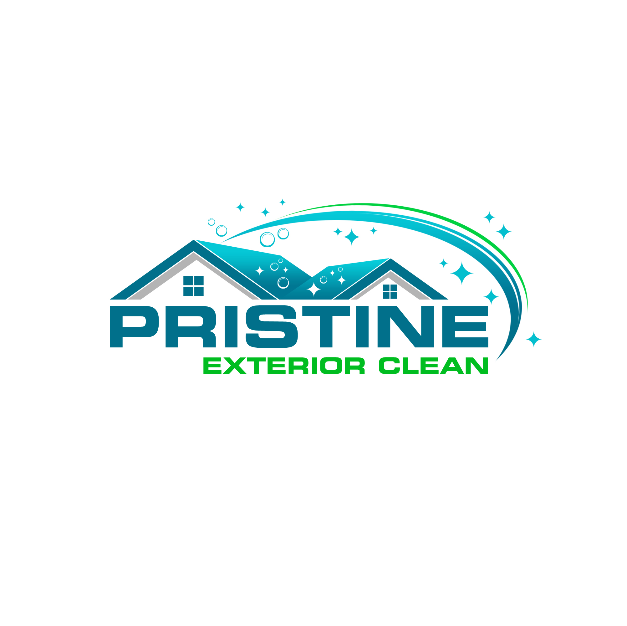 Pristine Exterior Clean, a Logo & Identity project by user_68a24090 | crowdspring