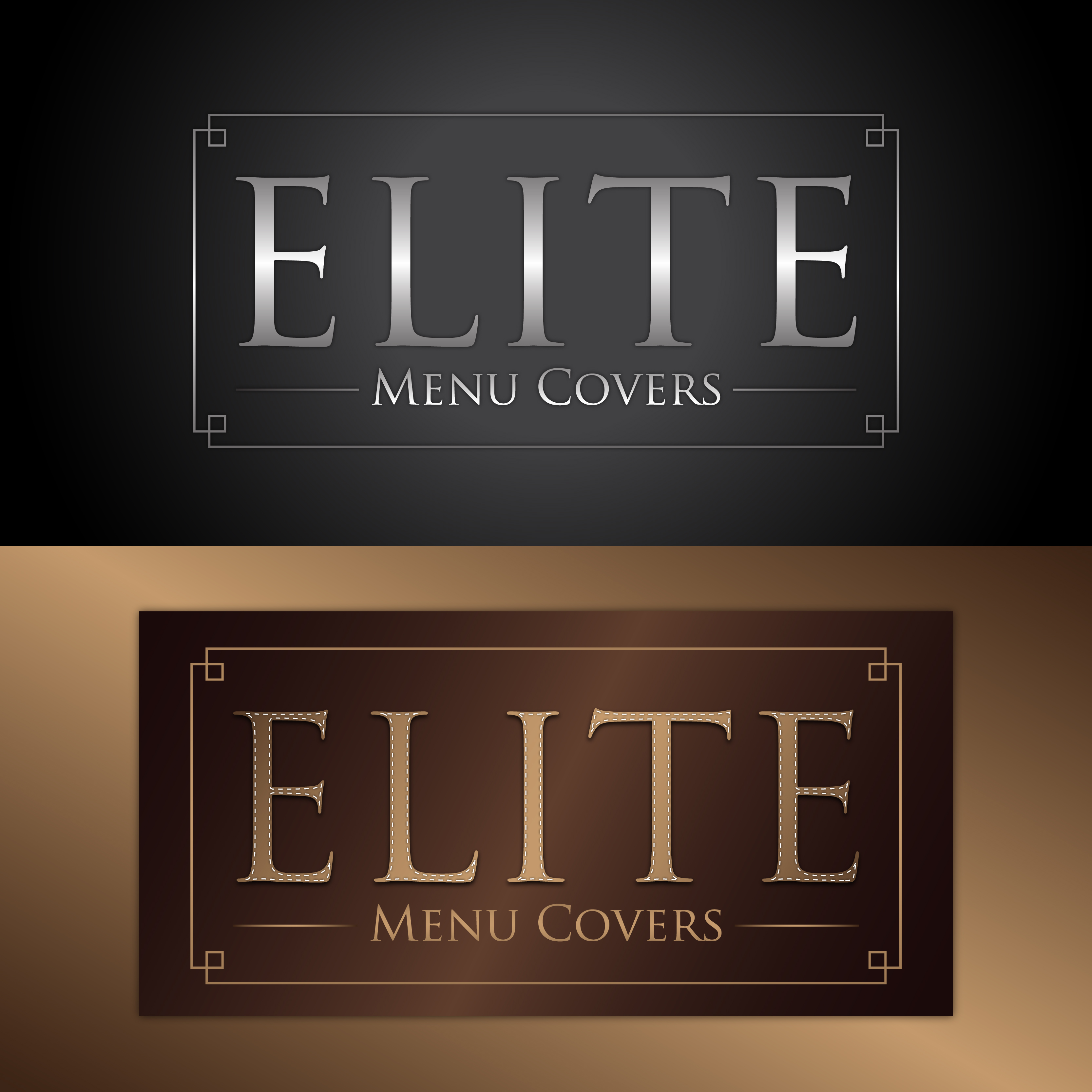 Elite Menu Covers, a Logo & Identity project by Docupat | crowdspring