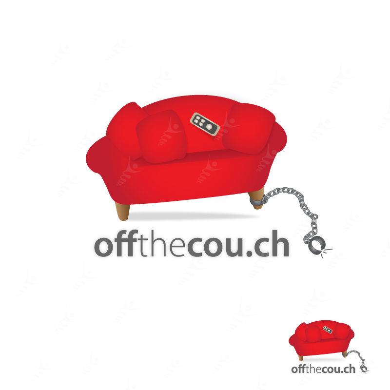 Off The Couch logo for new event listing service, a Logo & Identity ...