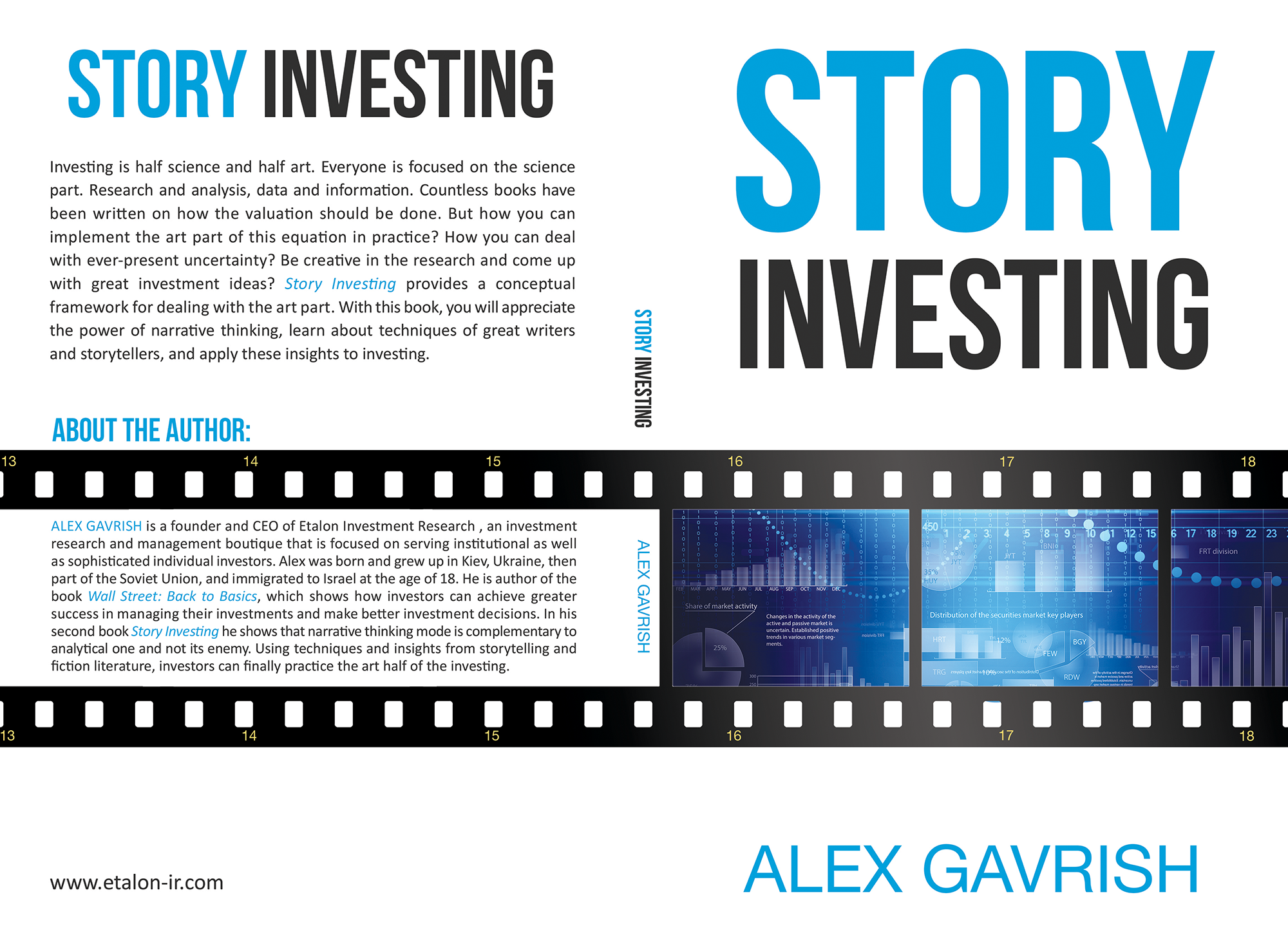 Book cover for book about investments (Story Investing), a Book ...