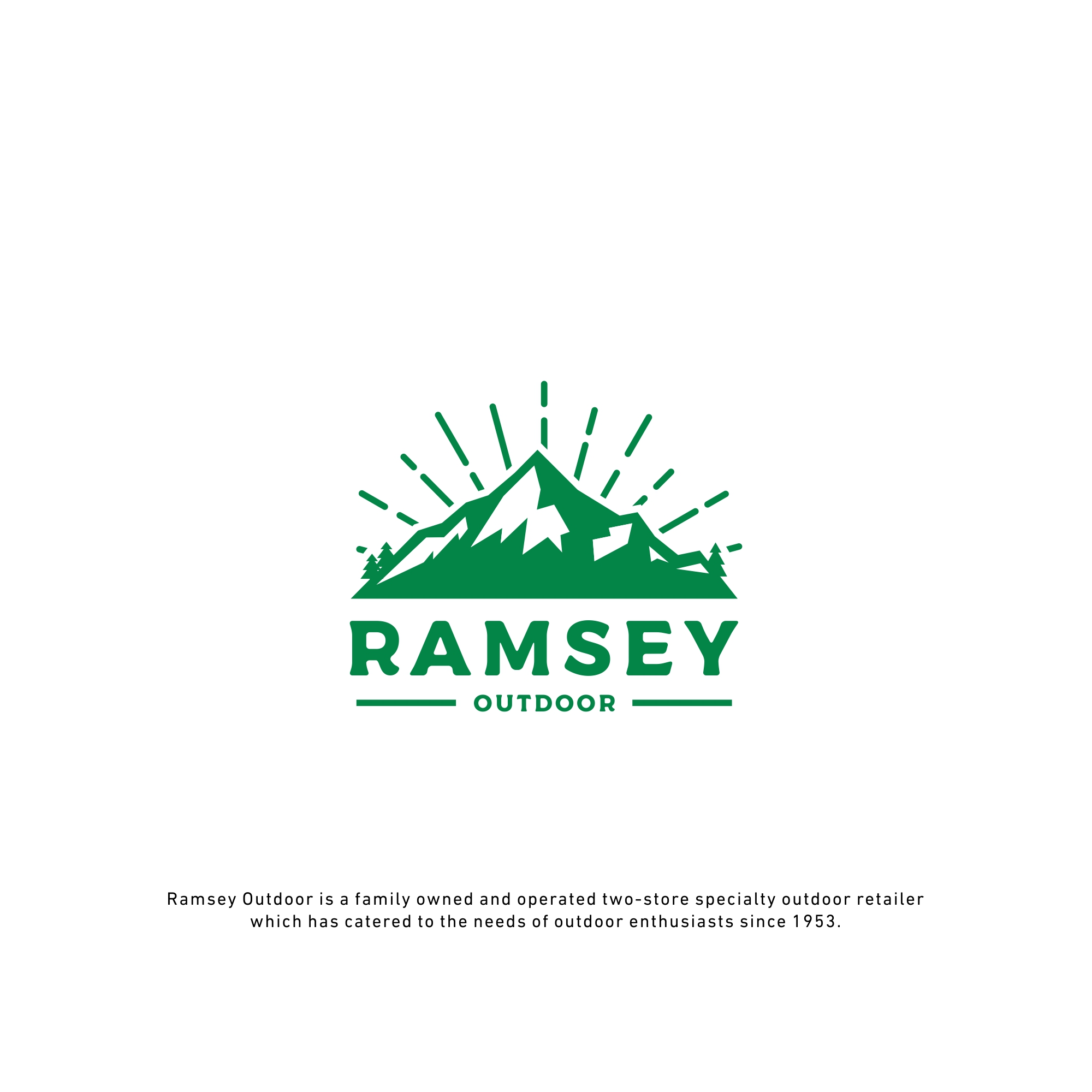 Update a logo design for a local outdoor specialty retailer, a Logo ...