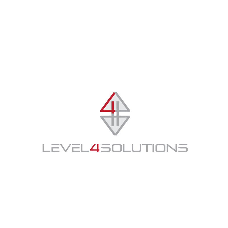 Level 4 Solutions, a Logo & Identity project by hacagr | crowdspring