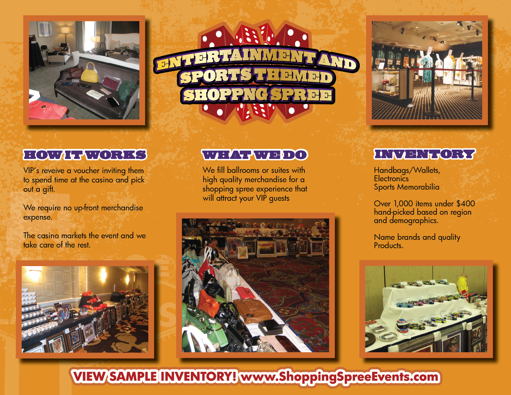 Shopping Spree Events Brochure 2010, a Graphic Design & Illustration ...