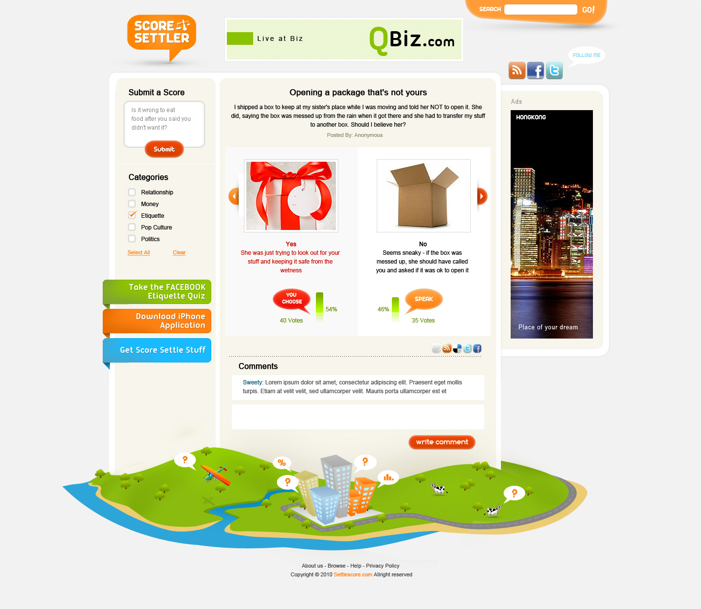 Website Redesign for a Fun Interactive Site, a Web & Mobile Design ...
