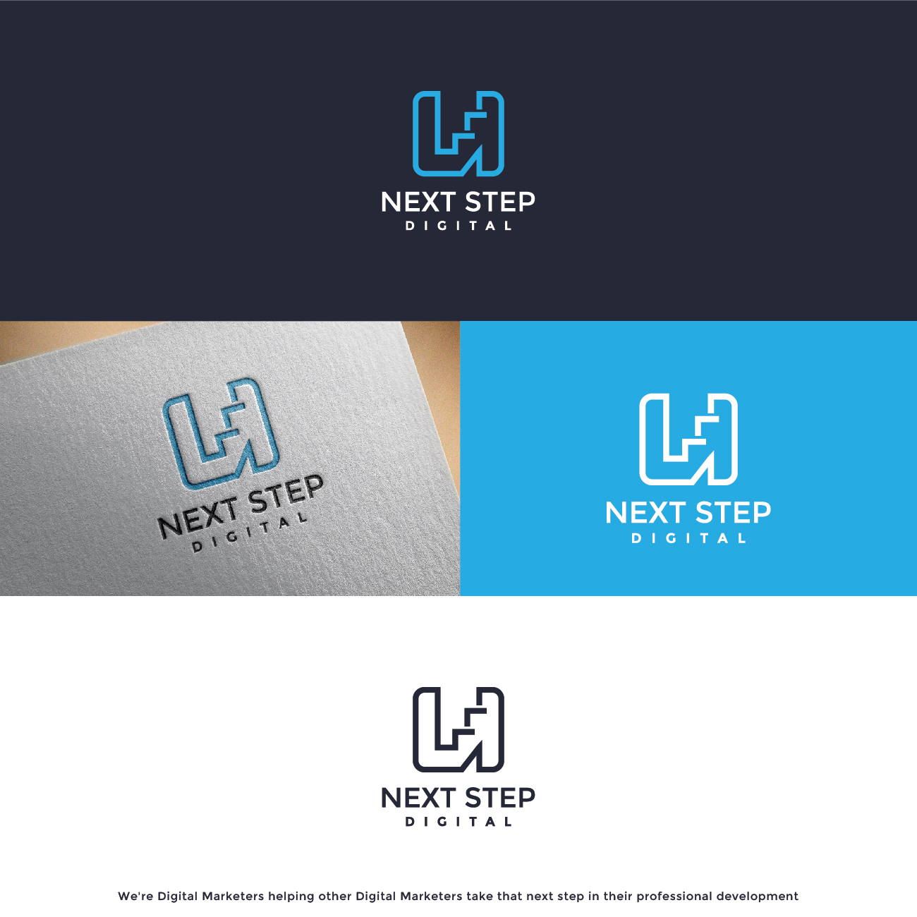 Next Steps Logo, a Logo & Identity project by jeremysaid | crowdspring
