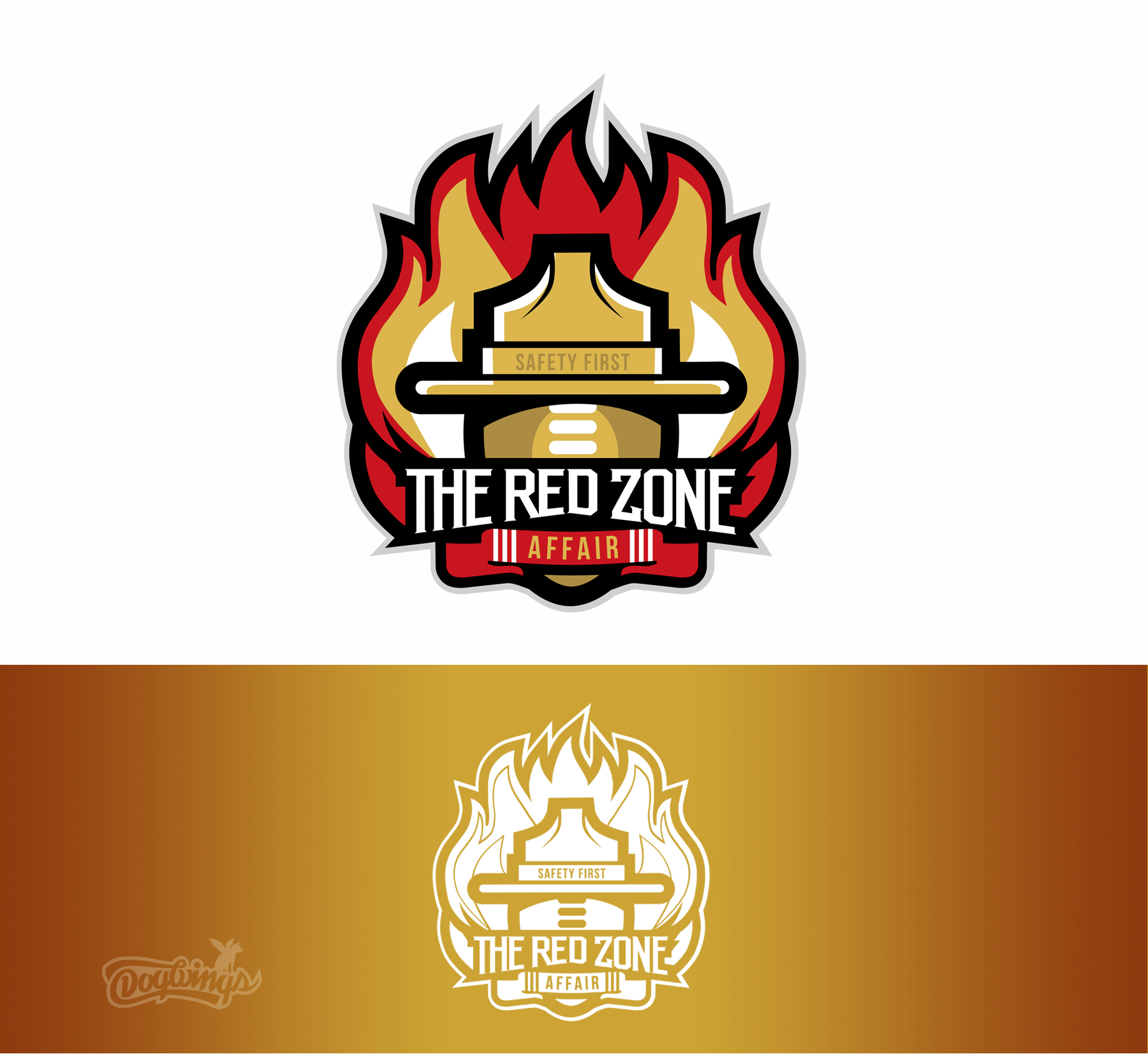 THE RED ZONE AFFAIR, a Logo & Identity project by jpaye | crowdspring