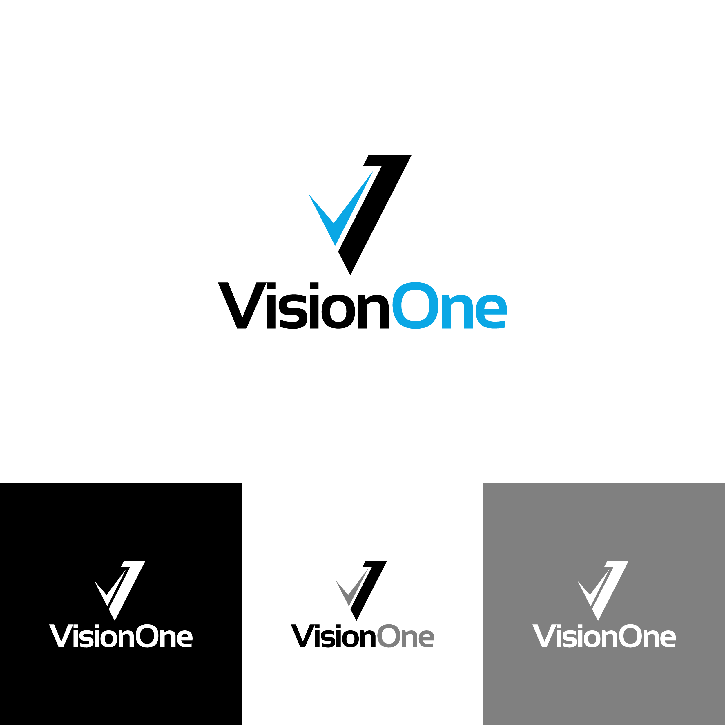 VisionOne Logo Design, a Logo & Identity project by lombartmktg ...