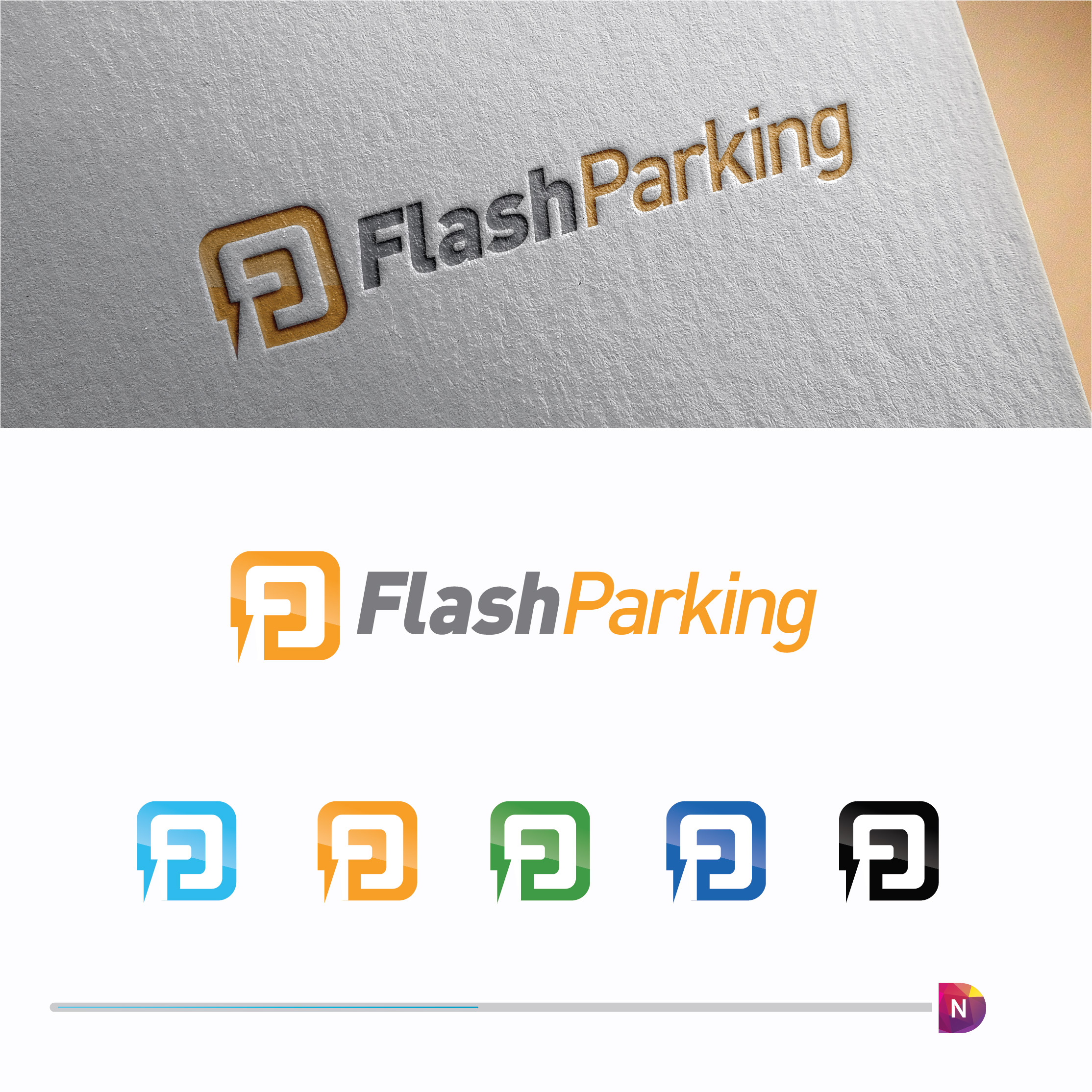 FlashParking company logo representing fastest growing valet and gated ...