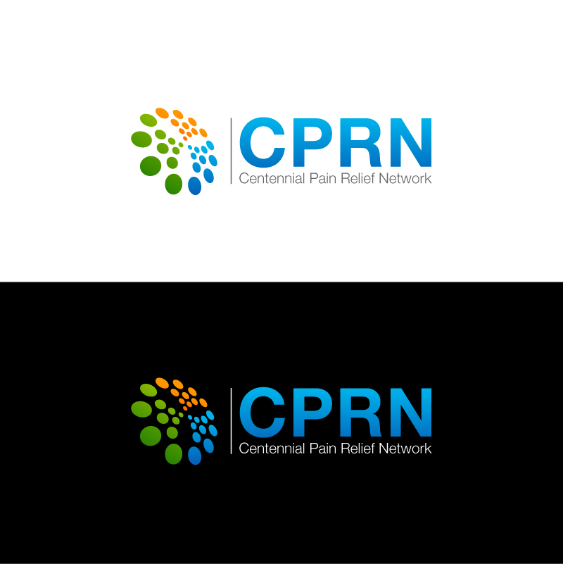 Centennial Pain Relief Network or CPRN, a Logo & Identity project by ...